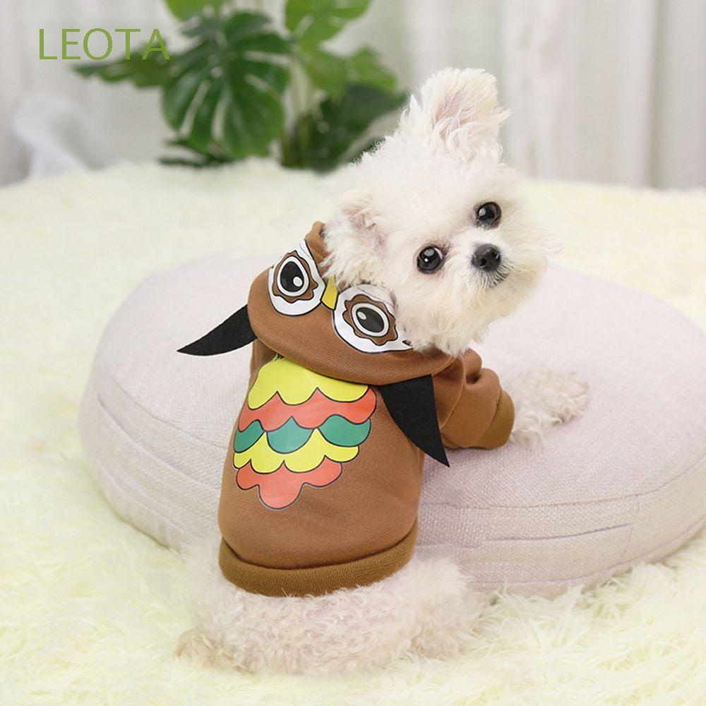 LEOTA Funny Dog Clothes Warm Pet Clothes Dog Costume Pullovers Winter ...