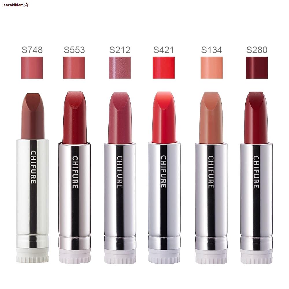 จัดส่งจากกรุงเทพCHIFURE LIPSTICK S ชิฟุเระ ลิปสติก เอส - sarakiklemshop4 - ThaiPick