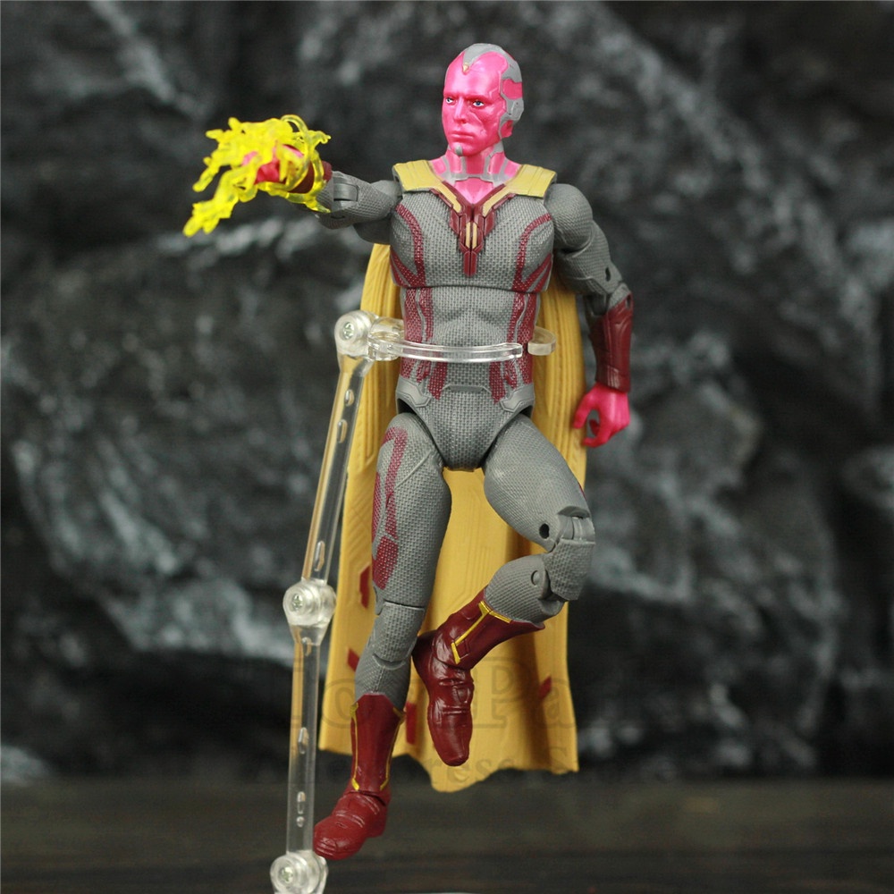 Marvel ZD Toys Vision 7quot Action Figure Mind Gem Infinity Stones ...