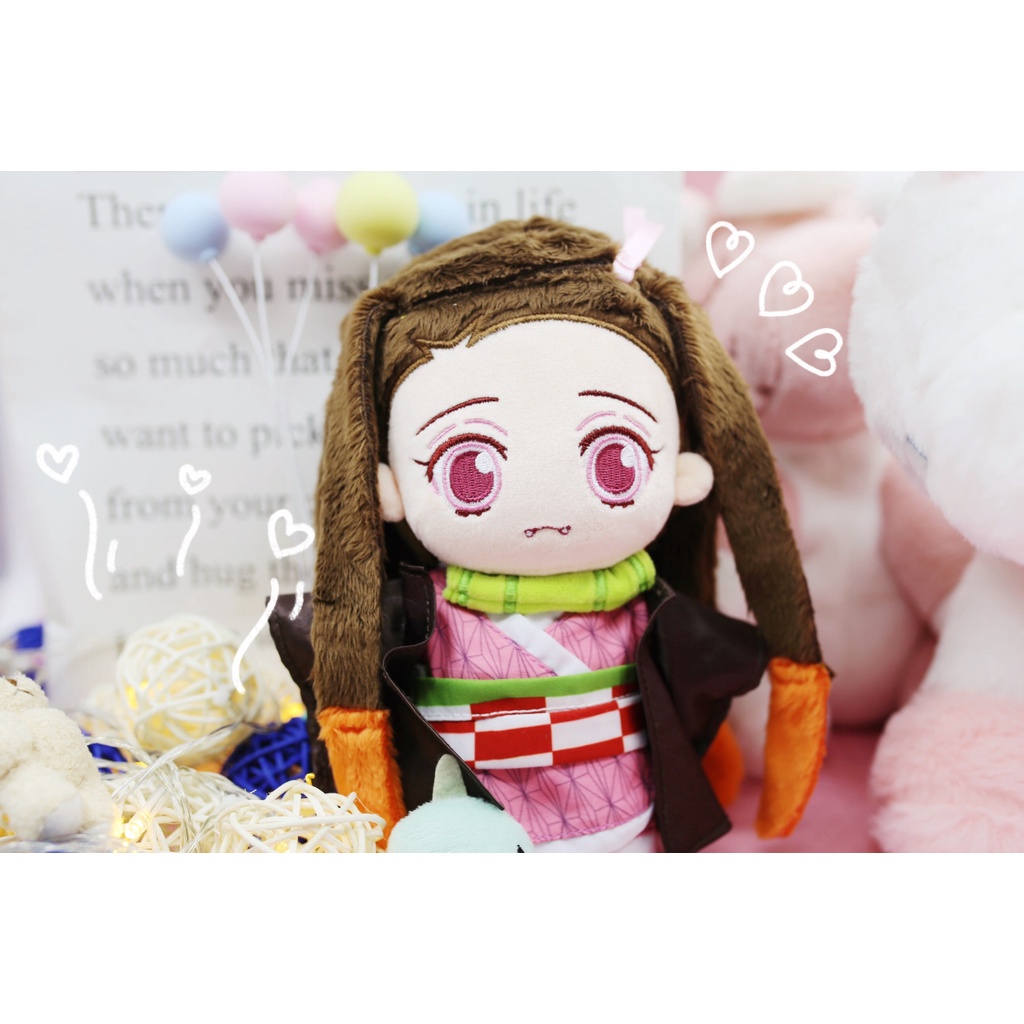 In StockDemon Slayer Nezuko Plush 9quot23cm Nezuko Kamado Plushie Doll ...