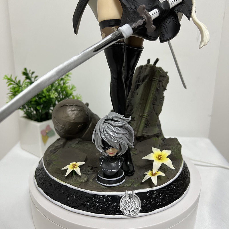 Hot Stock33CM NieR Automata Anime Figure HUNTER 2b YoRHa No.2 Type B ...