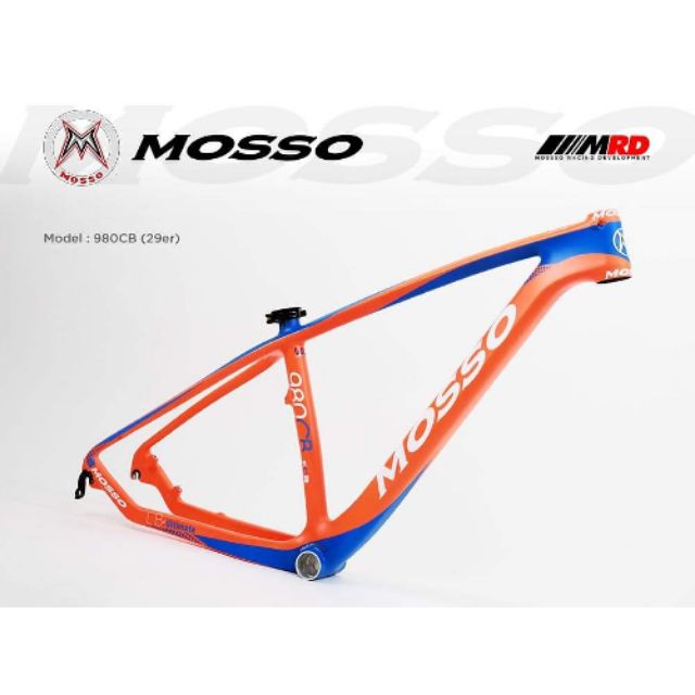 เฟรมเสือ ภูเขา ยี่ห้อ mosso.carbon 980CB ขนาดล้อ 29". / size 15 ...