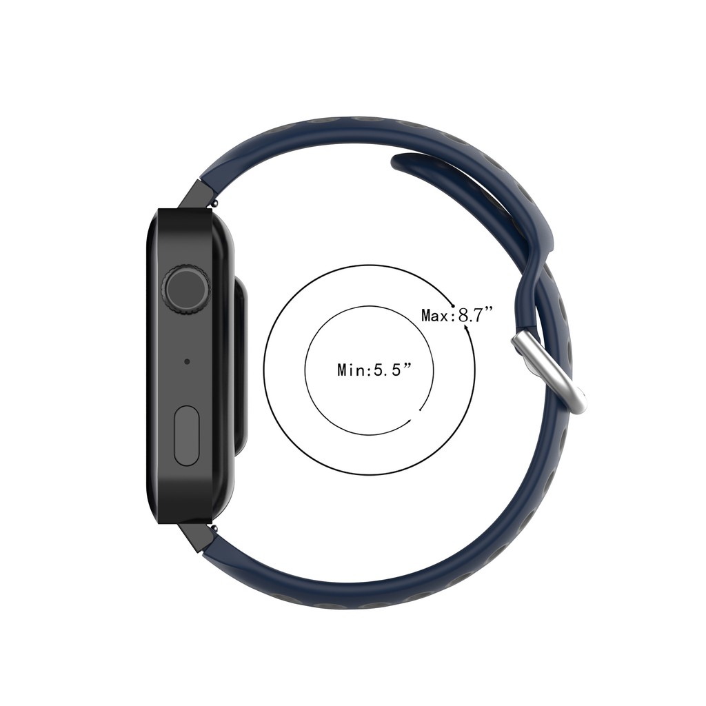 สายซิลิโคน สายนาฬิกา 18 mm Amway InBody Watch / Ticwatch C2 0z3n ...