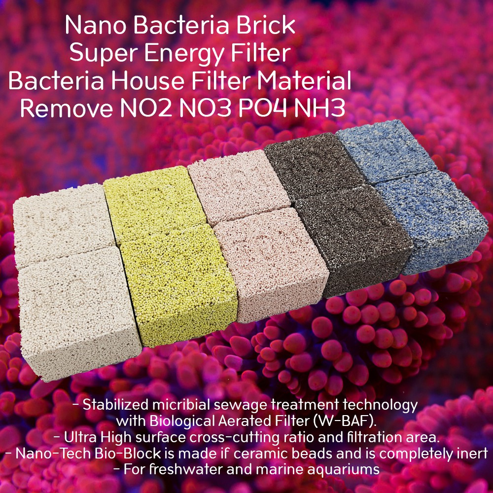 Bio media ที่อยู่อาศัยของแบคทีเรียในระบบตู้ปลา บ่อปลา 30 ก้อน ลด ...