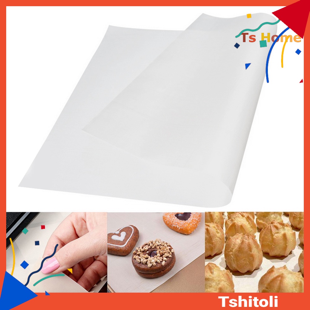 [TS] 50Pcs Rectangle Non-stick Barbecue Kitchen Oven Baking Pan BBQ ...