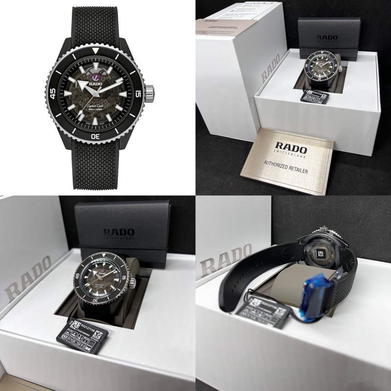 นาฬิกา RADO รุ่น CAPTAIN COOK HIGH-TECH CERAMIC (R32127156) | Shopee ...