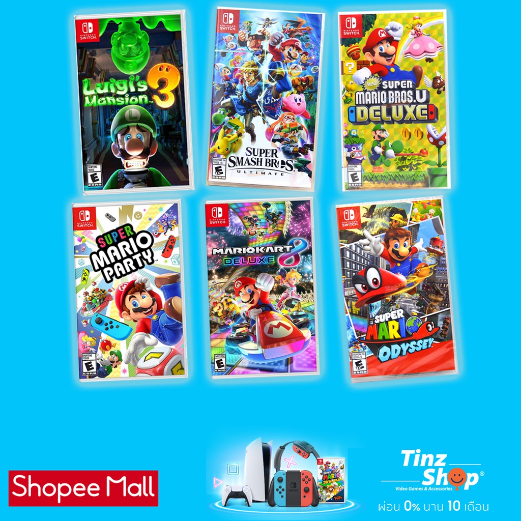 มือ1 พร้อมส่ง Super Mario 3D World + Bowser's Fury เกม nintendo switch ...