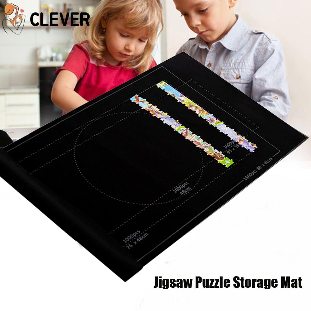 Clever 1500pcs HomeLiving Jigsaw Storage Mat Game For kids Household ...