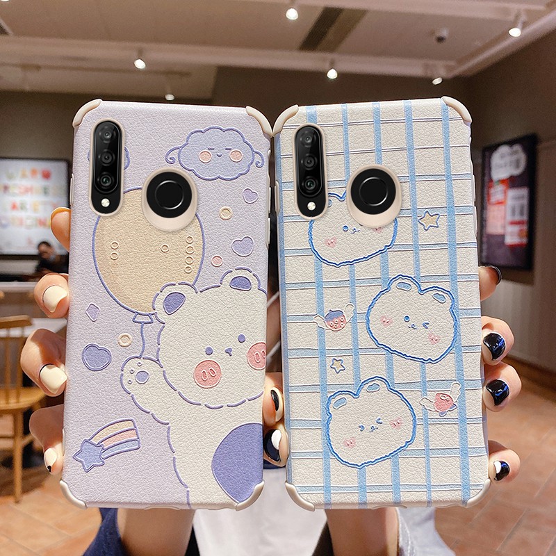 Huawei เคสโทรศัพท์ซิลิโคน สำหรับnova4Emar-al00นุ่มnove4Eลายการ์ตูนNVสี่ ...