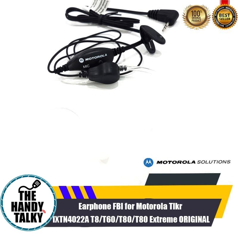 Fbi ของแท้ หูฟัง สําหรับ Motorola Tlkr T8 T60 T80 T80 - thehandytalky.th - ThaiPick