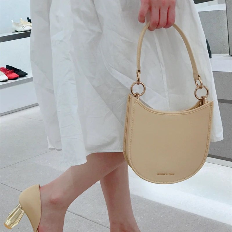 CNK womens bag 2021 new fashion ck2-80781491 curved underarm bag cross ...