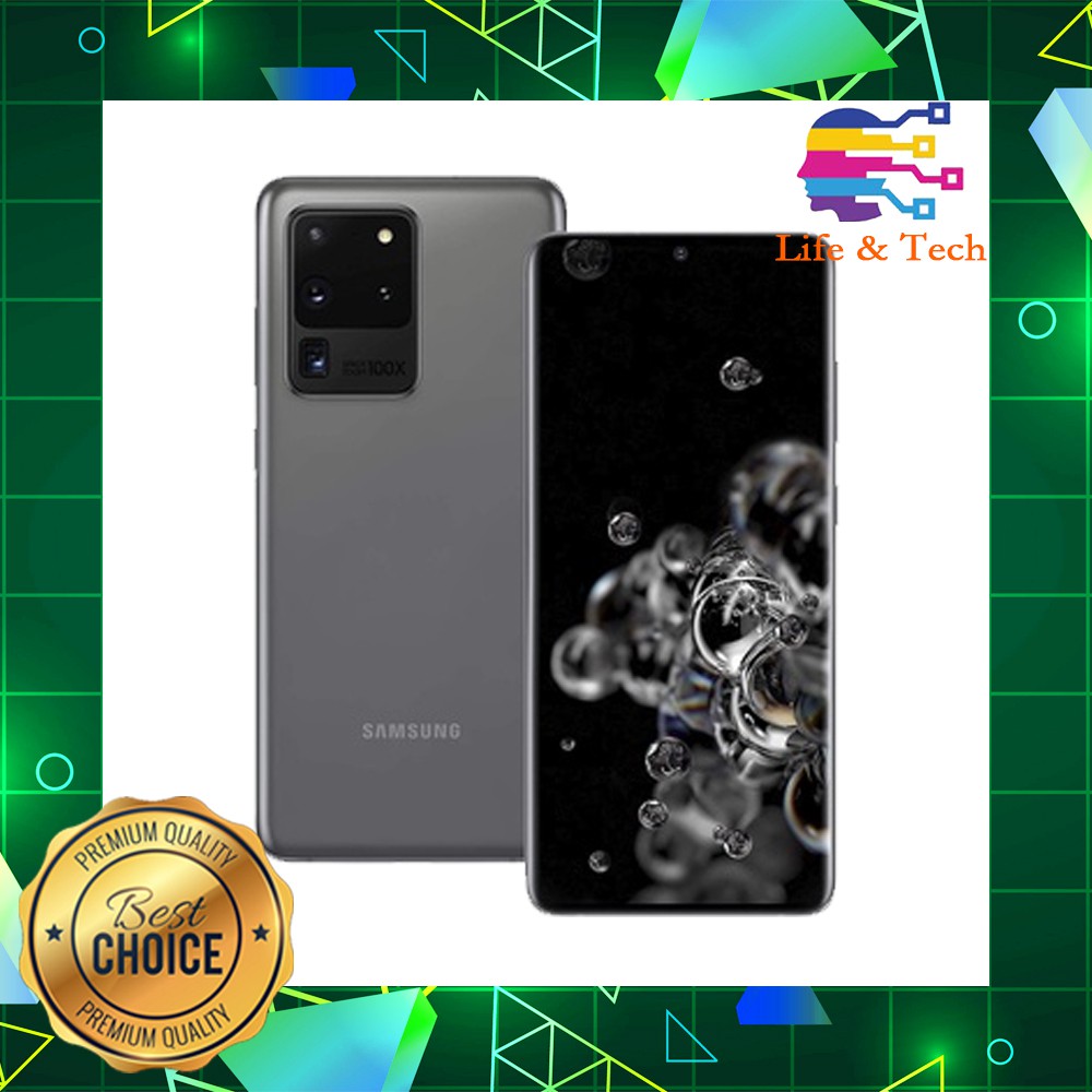 Samsung Galaxy S20 Ultra 5G G9880-DS (256GB/12GB, Cosmic Gray) | Shopee ...