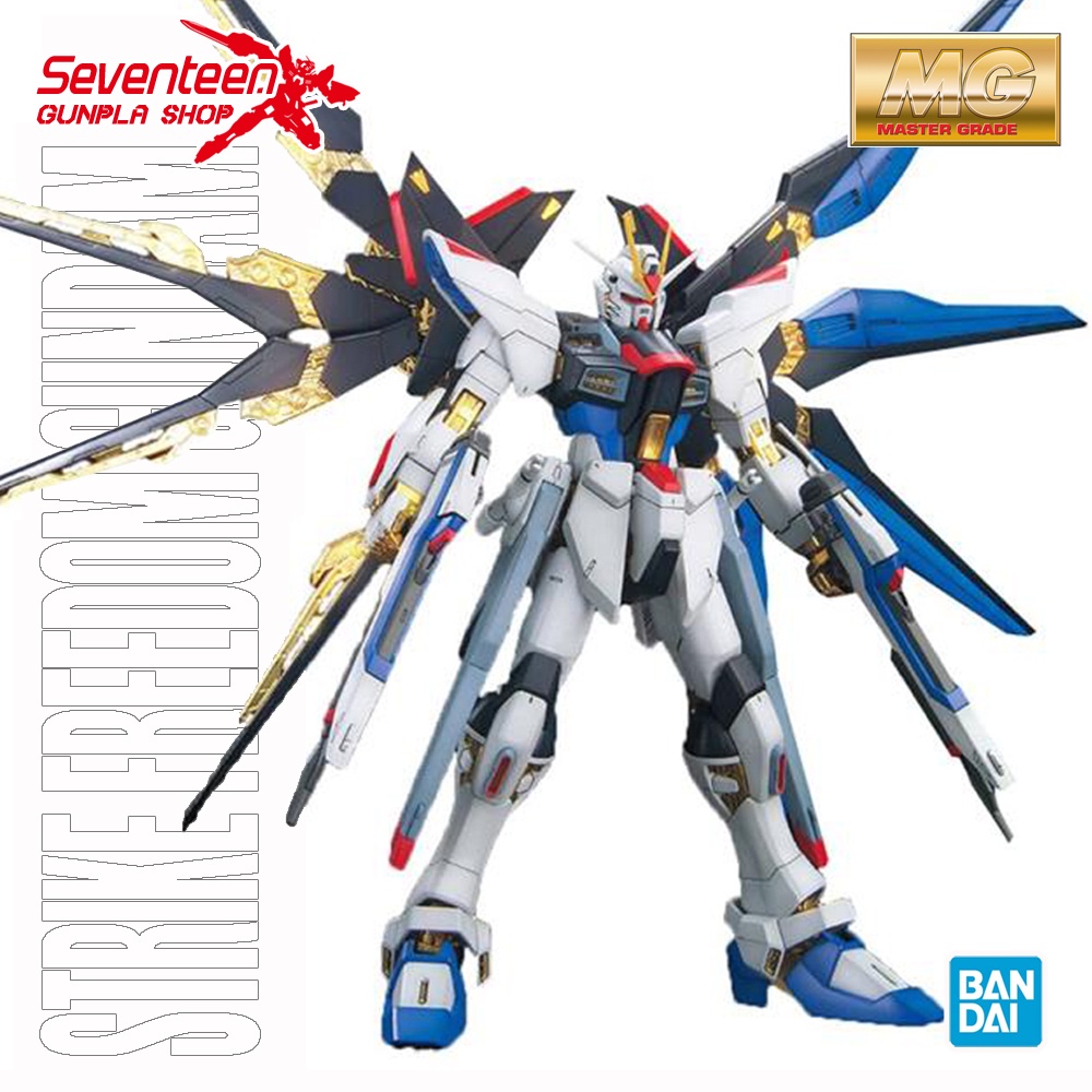 Bandai Master Grade STRIKE FREEDOM GUNDAM FULL BURST MODE (MG) | Shopee ...