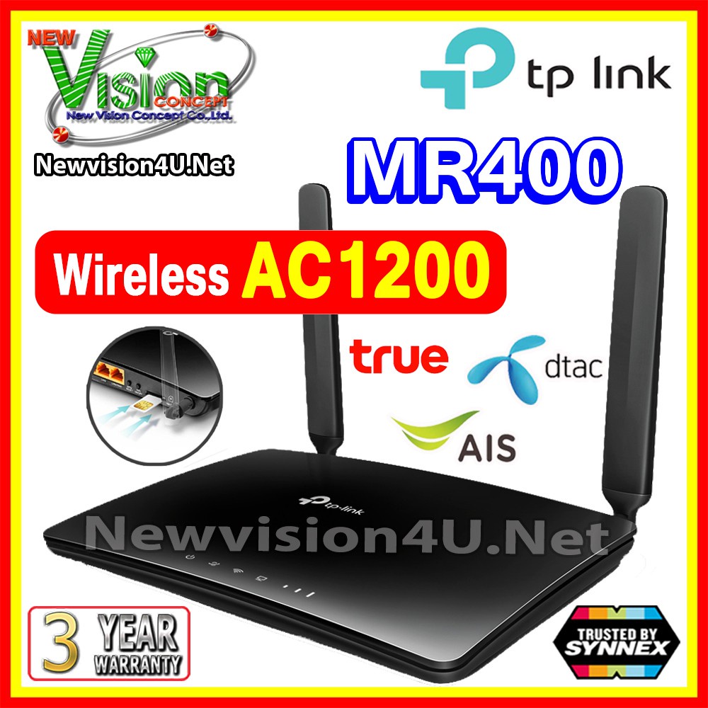 BEST SELLER] TP-Link " Original " Archer MR400 Router ใส่ซิม WiFi ...