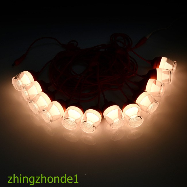 HOT AC 100-240V 12LED F-12 String Light Bulb Globe Backyard Patio ...