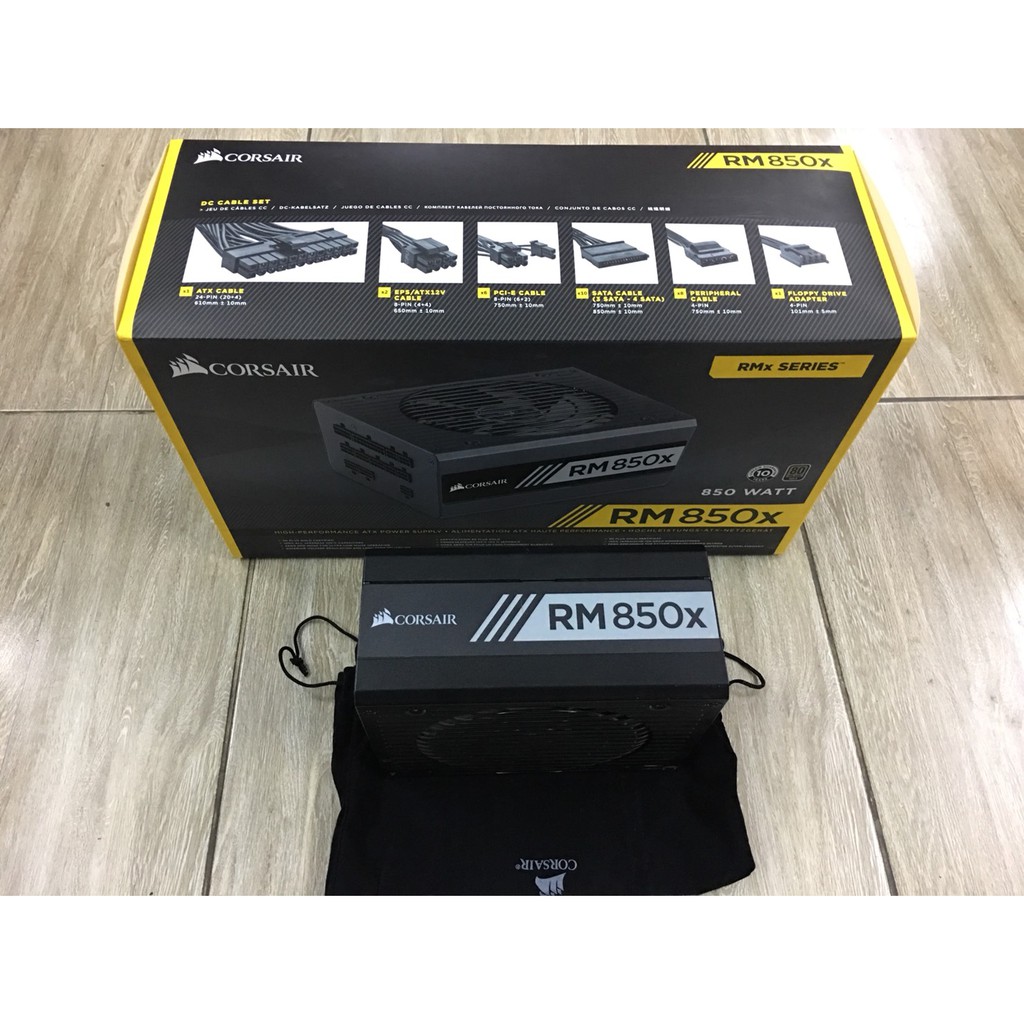 CORSAIR RM 850x 850W ( 80+ GOLD ) | Shopee Thailand