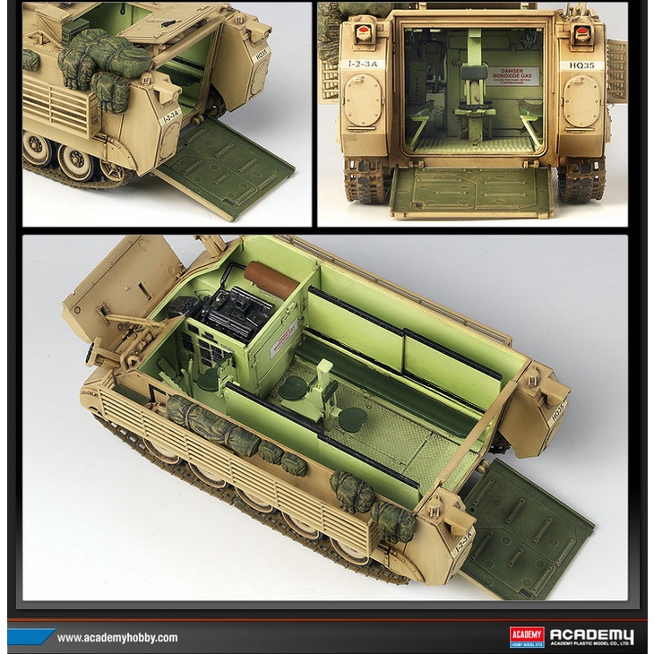 Academy 13211 M113A3 IRAQ 2003 135 - konrakmodel - ThaiPick