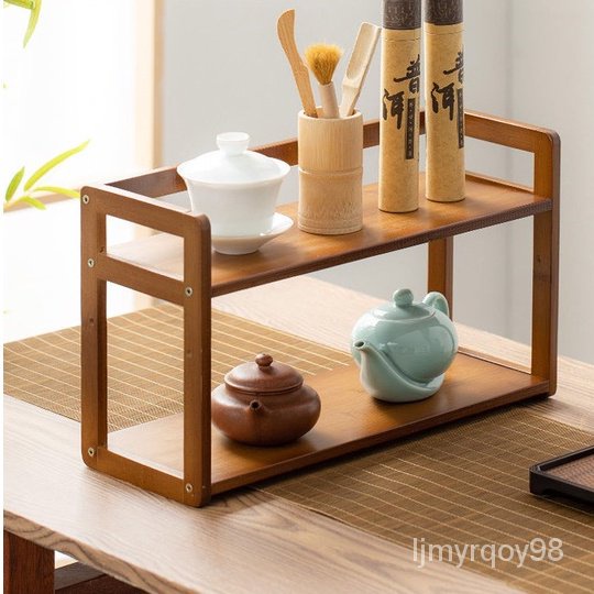 ins2021 new table storage shelf tea rack table table top tea cup racks ...