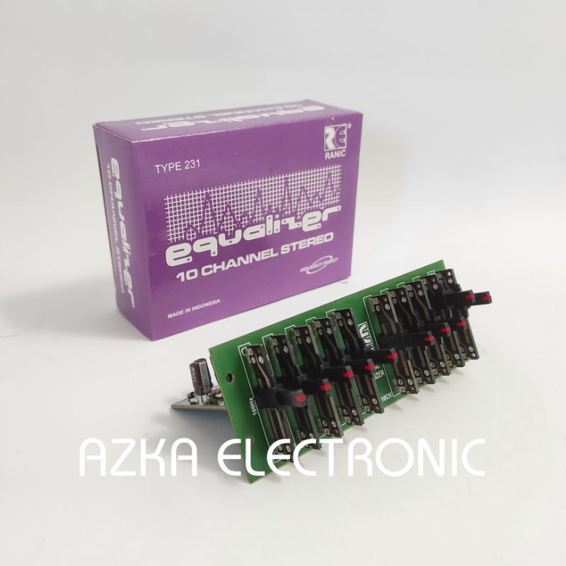 Kit Equalizer 10 Channel Stereo IC LA3600 T9w4 | Shopee Thailand
