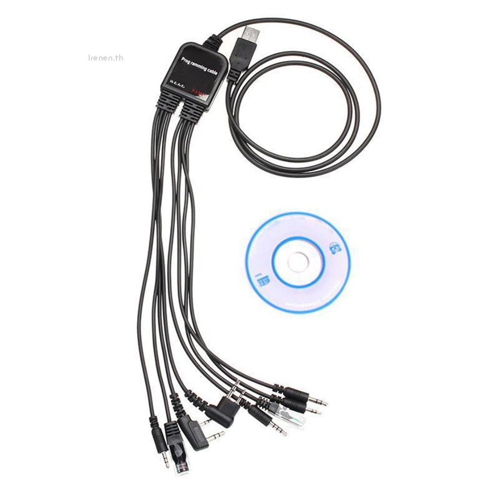 Irenen????8 in 1 USB Programming Cable for kenwood baofeng motorola ...