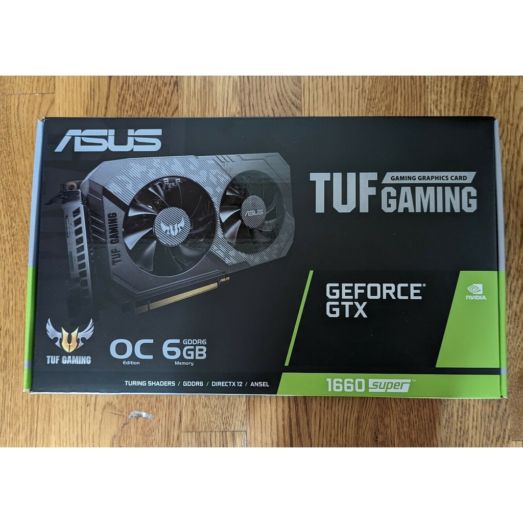 Asus Tuf Gaming Geforce GTX 1660 6GB GDDR6 Super OC Graphics Card ...