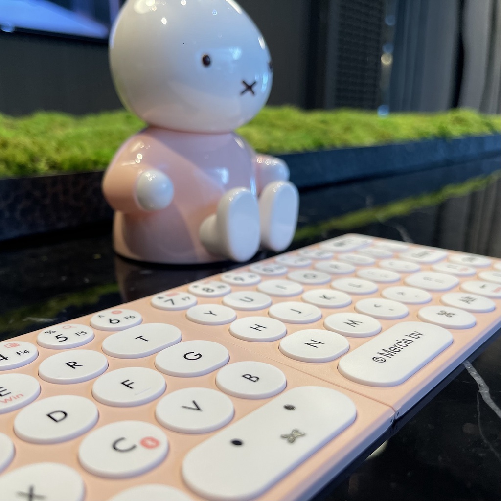 แป้นพิมพ์คอมพิวเตอร์ Miffy Mini Folding Keyboard For Ipad Iphone 2022 ...