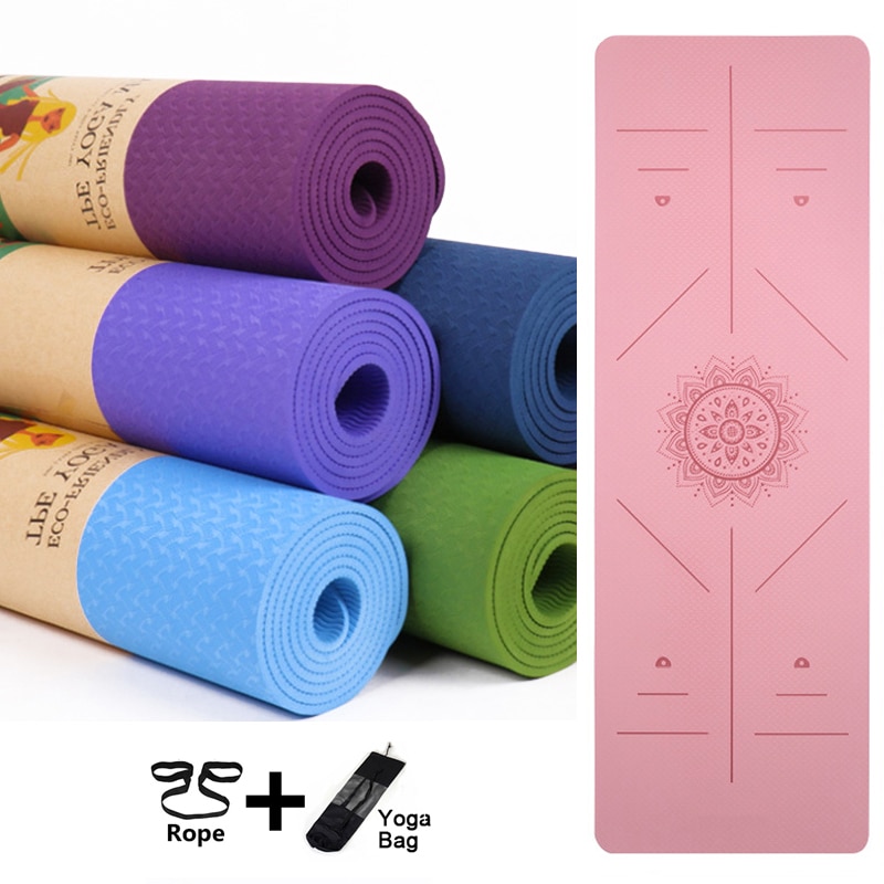 Yoga Mat Knee Pad Elbow Cushion 6mm Fits Standard Mats Pain Free Joints ...