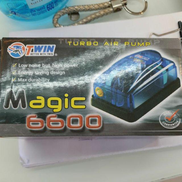 ปั้มลม ปั้มออกซิเจน 1 ทาง Magic 6600 สำหรับเลี้ยงกุ้งปลา คุณภาพดี แข็งแรงทนทาน | Shopee Thailand
