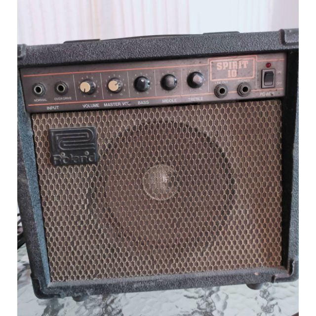 ROLAND Spirit 10 Amplifier มือสองเครื่องขยายเสียง | Shopee Thailand
