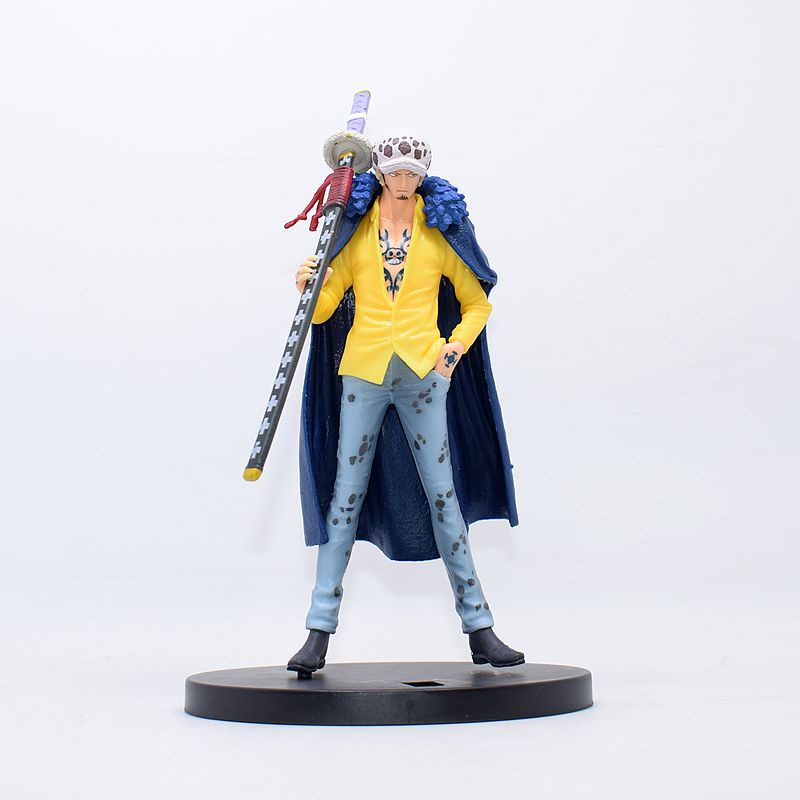 One Piece Trafalgar D. Water Law Cape Knife Model Figure PVC 17cm ...