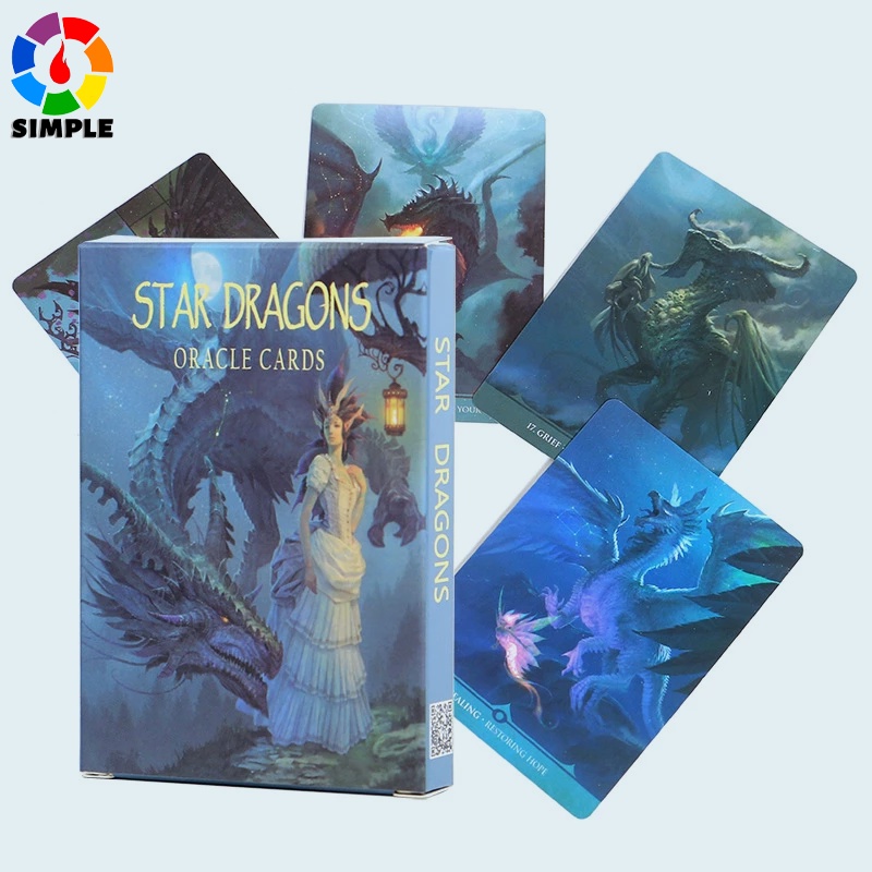 Star Dragons Oracle Card Game Tarot | Shopee Thailand