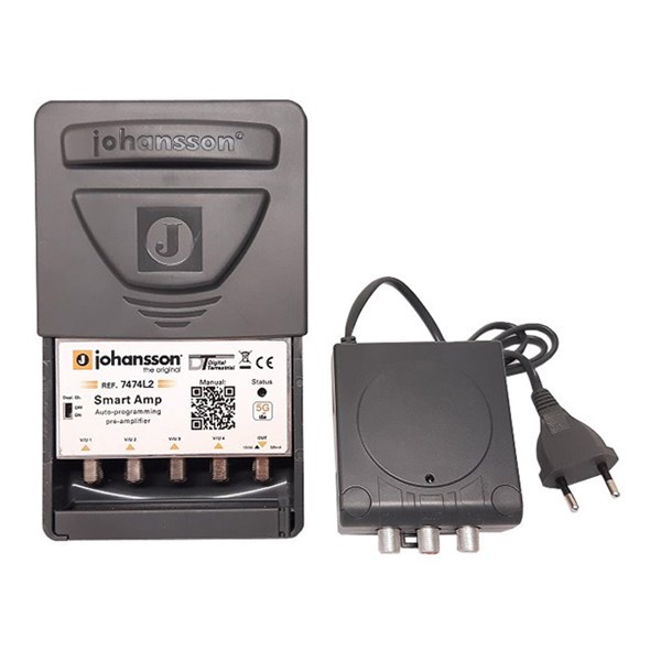 Johansson By Infosat Booster Smart AMP-7474 **ใช้สำหรับเสาอากาศดิจิตอล ...