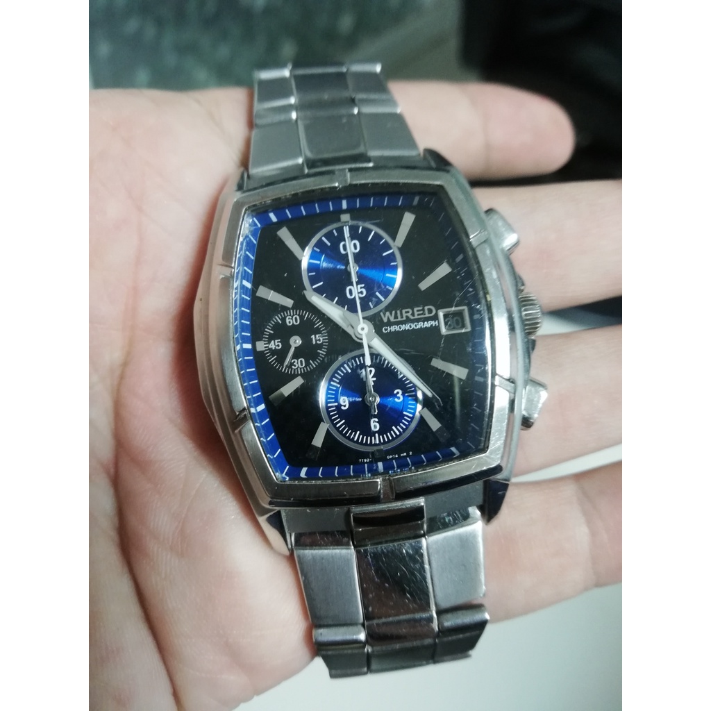 นาฬิกา SEIKO WIRED CHRONOGRAPH QUARTZ มือสอง สภาพดี | Shopee Thailand
