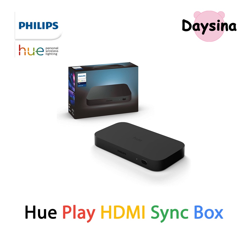 Philips Hue Play HDMI Sync Box, HDMI 4K Splitter, 4 HDMI in 1 Out ...