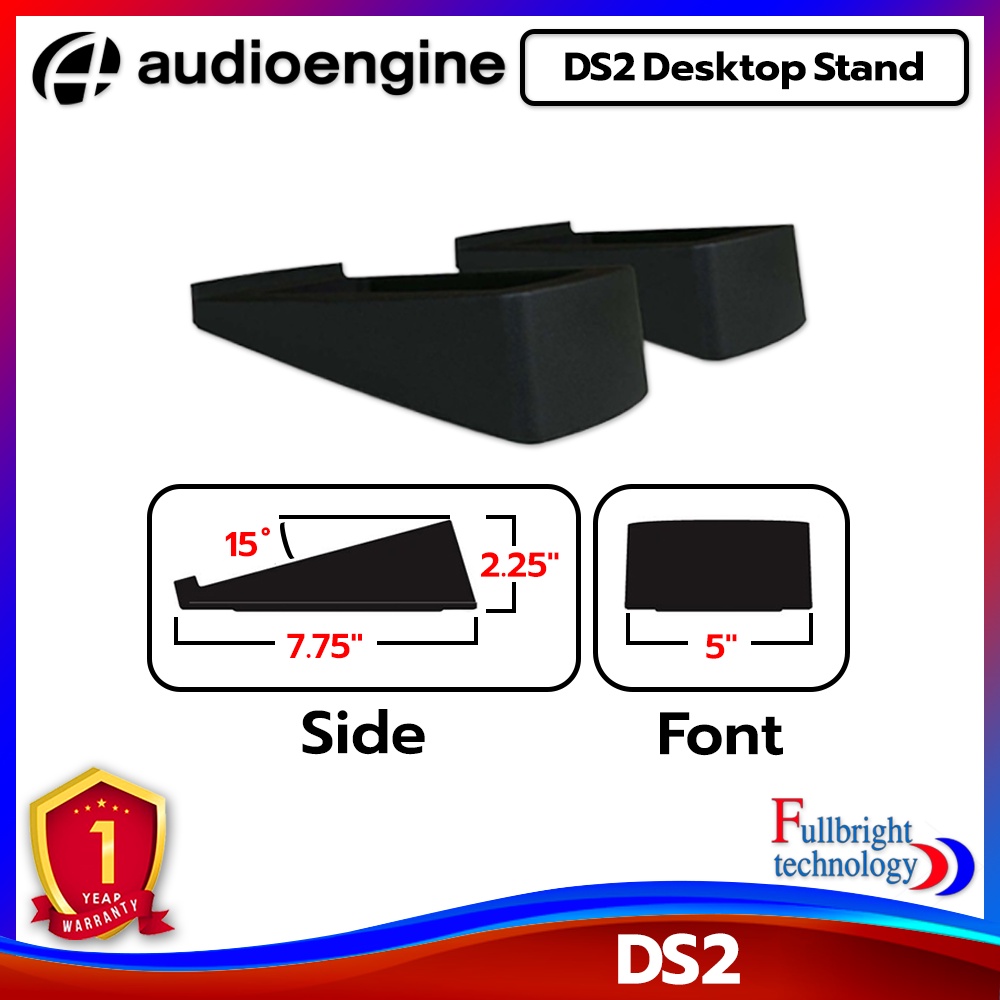 ขารองลำโพง Audioengine DS2 Desktop Stands for Audioengine A5, A5+, P4 and Larger desktop (1คู่ ...
