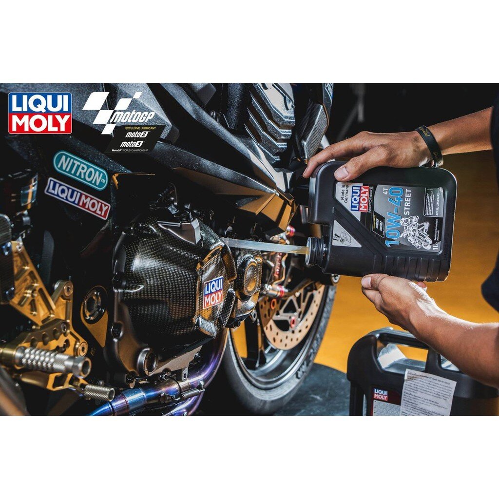 ส่งฟรี15w50FR153 สำหรับ Ducati Monster M795 M796 ชุดถ่ายน้ำมันเครื่องสังเคราะห์แท้ LIQUI MOLY ...