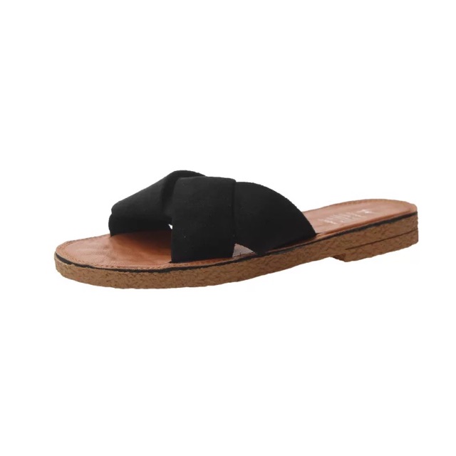 Summer Sandel น่ารักและทนมาก รองเท้าแตะสายไขว้ใส่สบายสไตล์ญี่ปุ่น รหัส ...