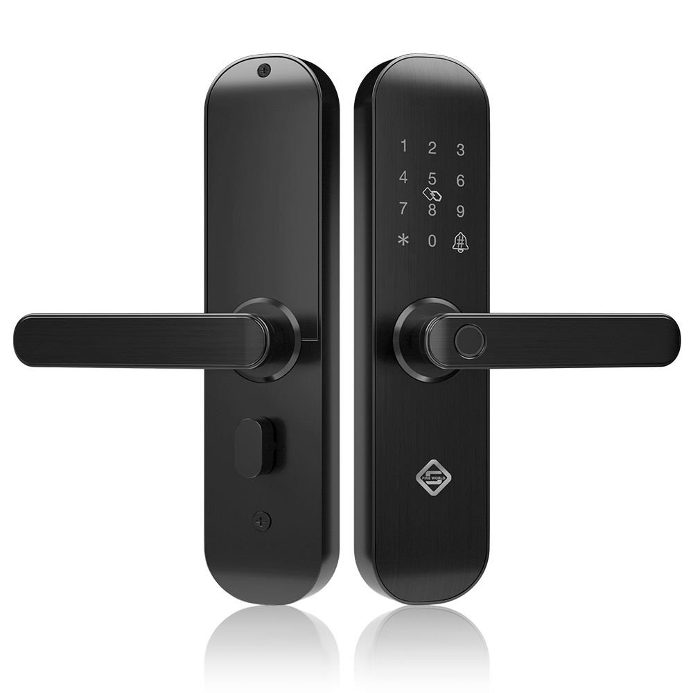 ล็อคอิเล็กทรอนิกส์PINEWORLD Q202 Biometric Fingerprint Lock, Remotely ...