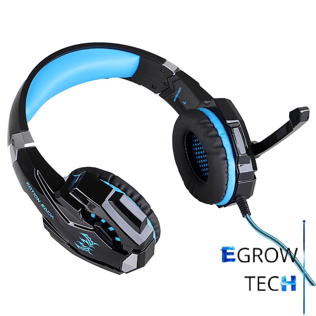 Egrow Kotion Each G9000 ชุดหูฟังเกมมิ่ง พร้อมไฟ LED - egrowtechxx.th ...