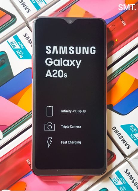 SAMSUNG galaxy A20s (ประกันศุนย์ 1ปี)เเถมหูฟังเคสใสฟิล์มกระจก - smtram2 ...