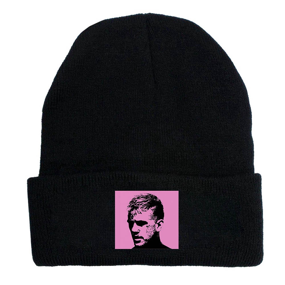 Lil Peep beanie cap for women Sad boy face knitted hat men winter hip ...