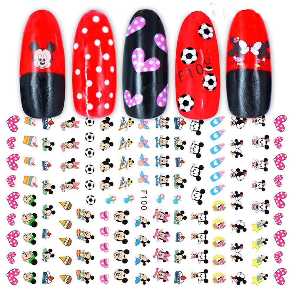 REBUY Cute Anime Nail Foils Dumbo Nail Art Decoration Cartoon Nail ...