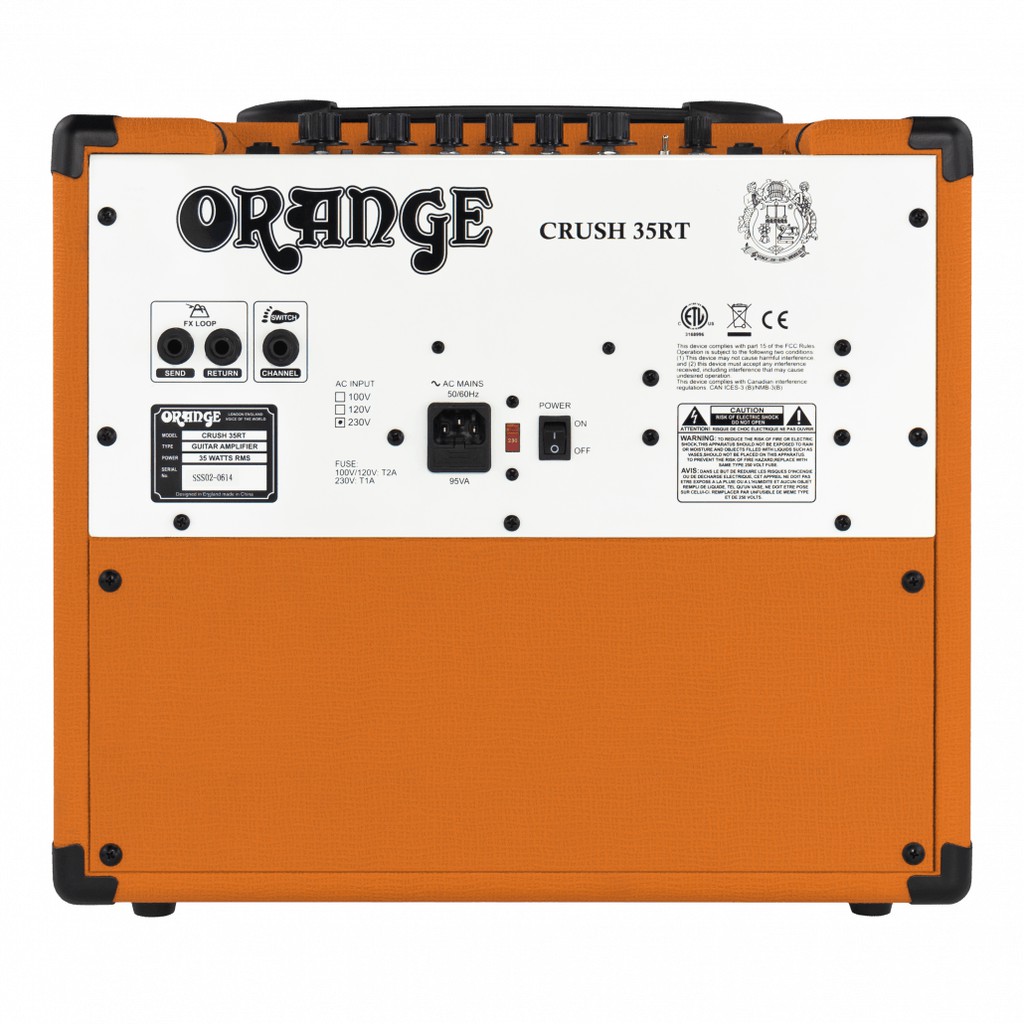 Orange Crush 35RT Guitar Combo Amp 35 watt Reverb + Tuner แอมป์กีต้าร์ ...