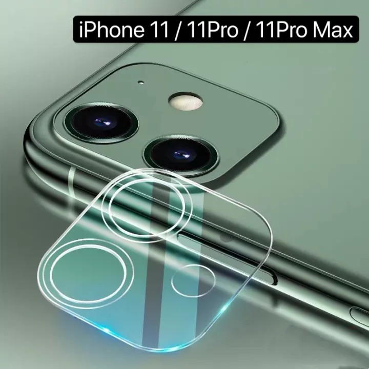 2in1 i11Pro MAX ฟิล์มเลนส์กล้อง ฟิล์มกระจกเต็มจอขอบดำ ฟิล์มกันกระแทกขอบ ...