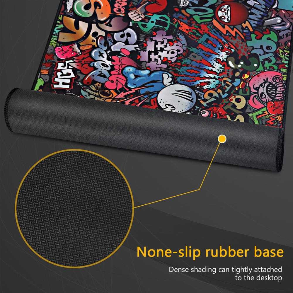 แผ่นรองเมาส์เล่นเกม XL / Doodle ศิลปะสําหรับเล่นเกมส์ - primestore.th ...