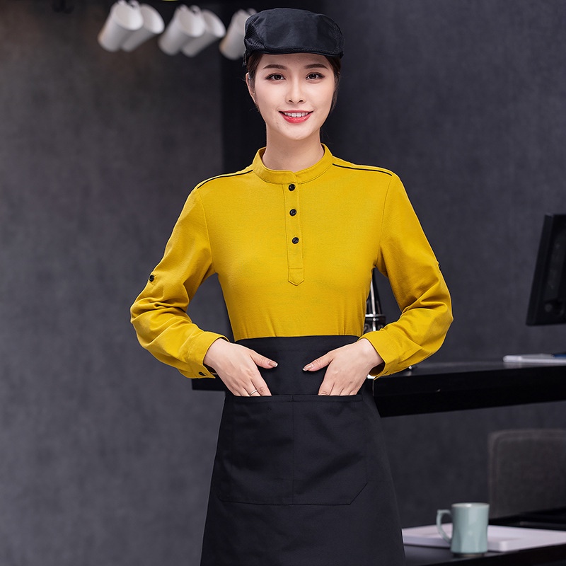 Jinrui Professional Customized Clothing Catering Waiter Workwear Long ...