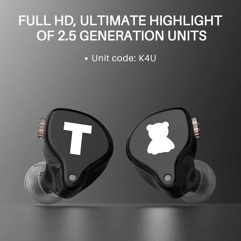 TFZ S2 PRO Dynamic Driver Hybrid In-ear Earphones HIFI Monitor Earbuds ...