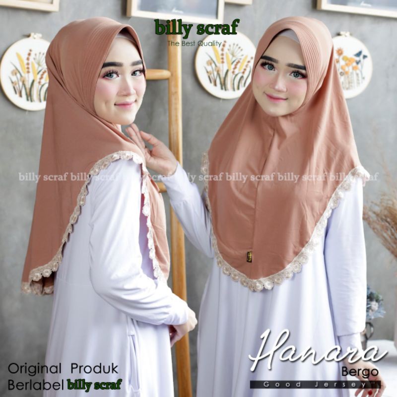 Hanara bergo ของแท้ ไม้ขูดบิลลี่ - dherahijabs.th - ThaiPick