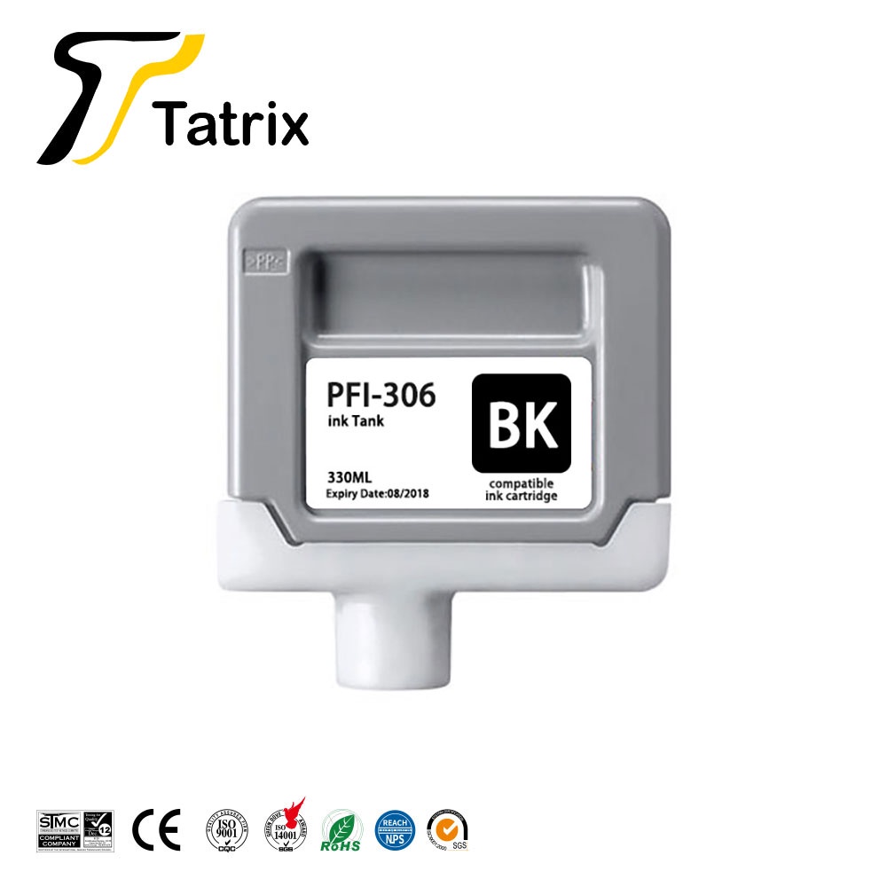Tatrix PFI-306 330ML Compatible Ink Cartridge With Full Ink For Canon ...