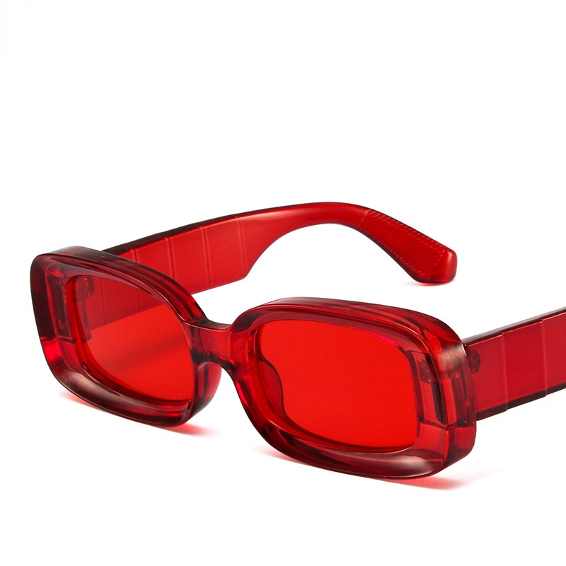 New small-frame sunglasses ins personality candy-colored hip-hop ...